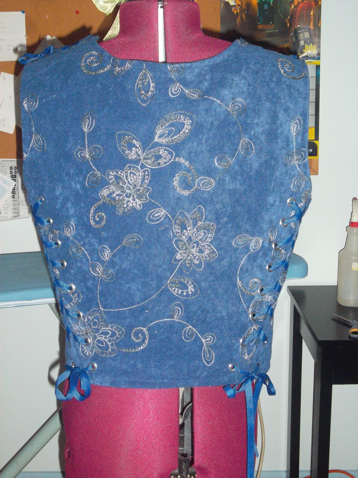 Eleventh Hour Sewing: Blue Bodice
