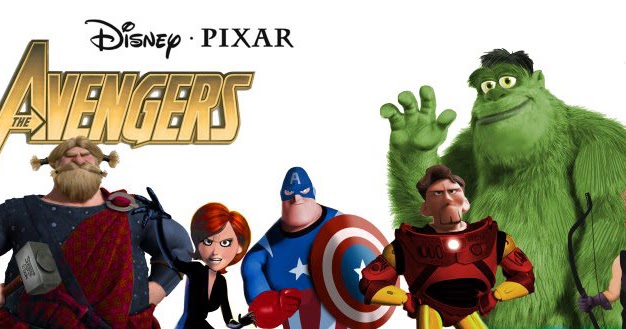 Pixar Corner: The Avengers: Pixar Style