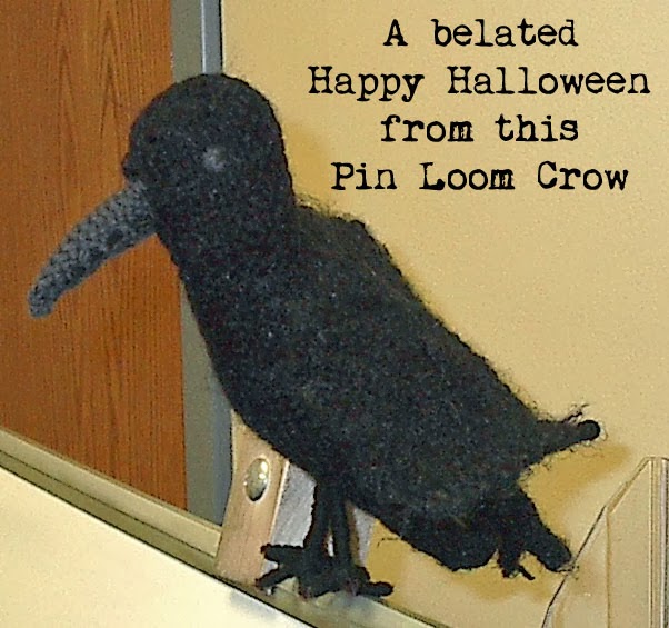 Pin Loom Weaving: Happy Halloween