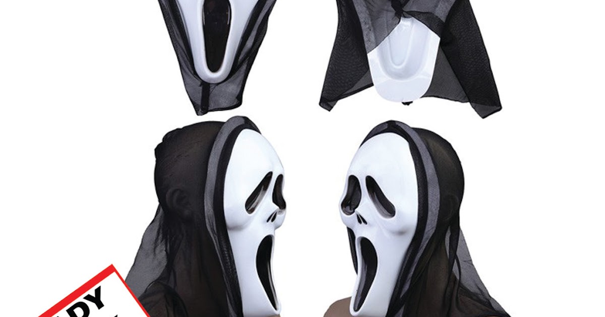 JUAL TOPENG SCREAM TOPENG URBEX TOPENG HANTU TOPENG HALLOWEEN MURAH JAKARTA