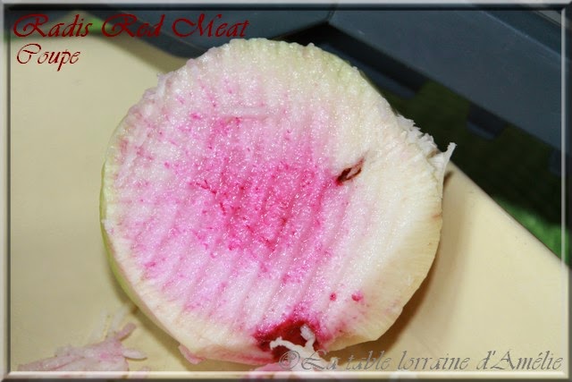 Aux Jardins D'Amélie: Au potager : Le radis Red meat