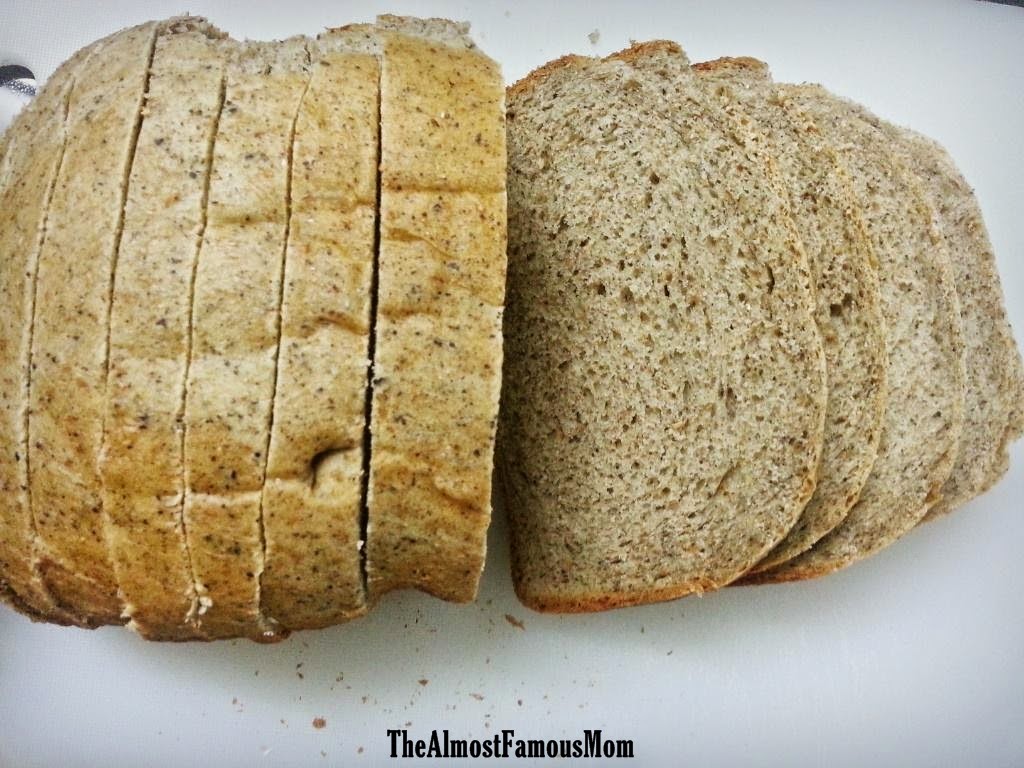 The Almost Famous Mom: Wholemeal Black Sesame Loaf