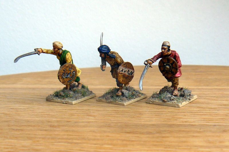 Kitbashed Arabic infantry