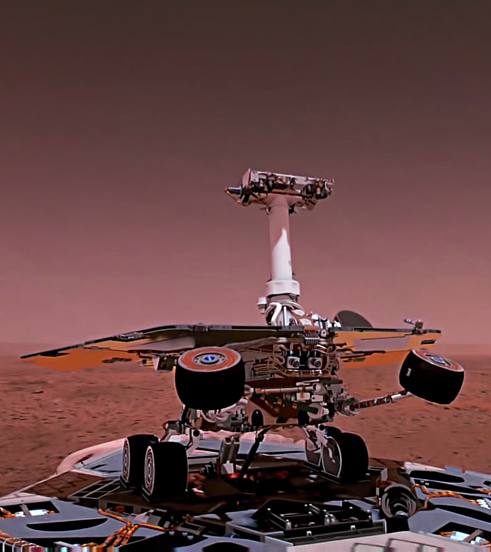 A LA SOMBRA DE LA SABINA: SPIRIT & OPPORTUNITY: CURIOSITY