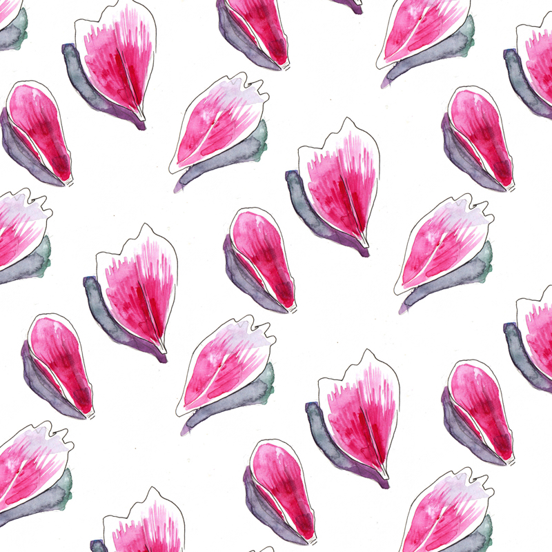 lineandwash: Petal pattern