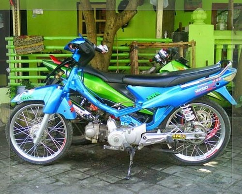 Foto modifikasi supra fit new lama jadi trail ban besar kecil 2004 2005 ...