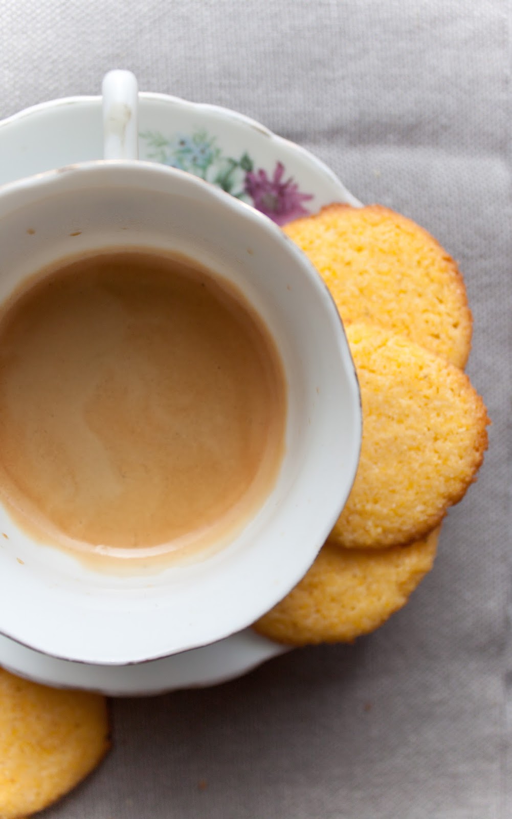 Máslové sušenky s polentou