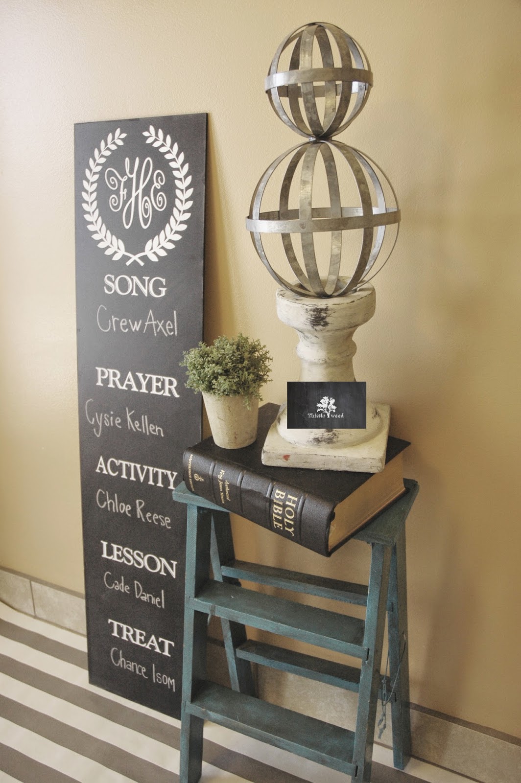 Thistlewood Design: Family Home Evening Boards, FHE Boards, Modern FHE ...
