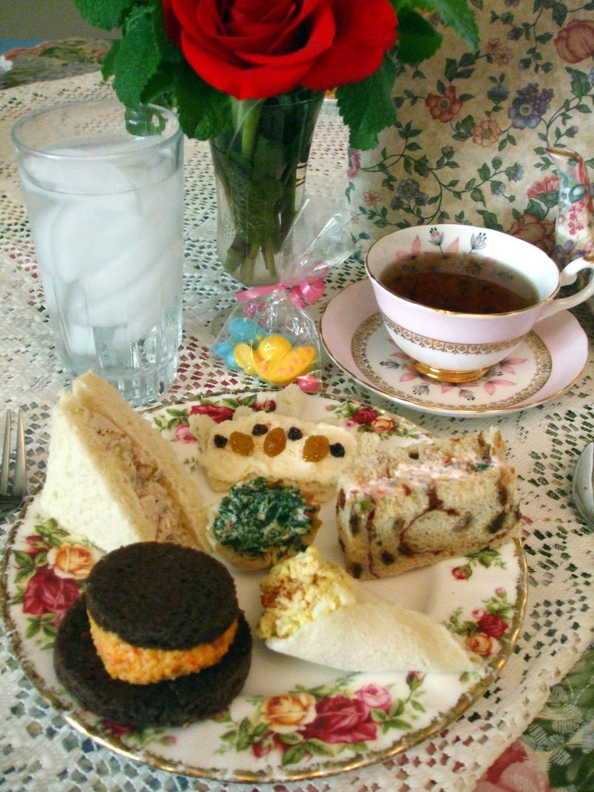 Rosemary's Sampler: Ladies and Their Hats Tea Party