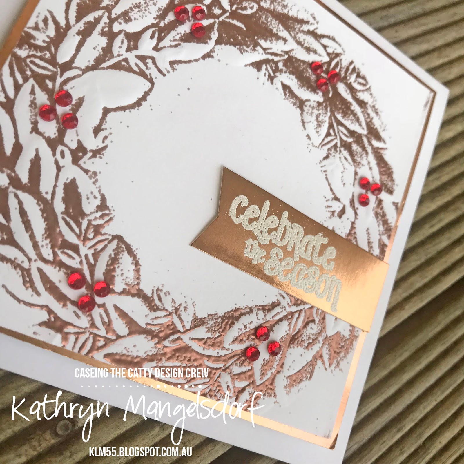 Kathryn's Stampin' World: CASEing the Catty Mistletoe Season - #CTC188