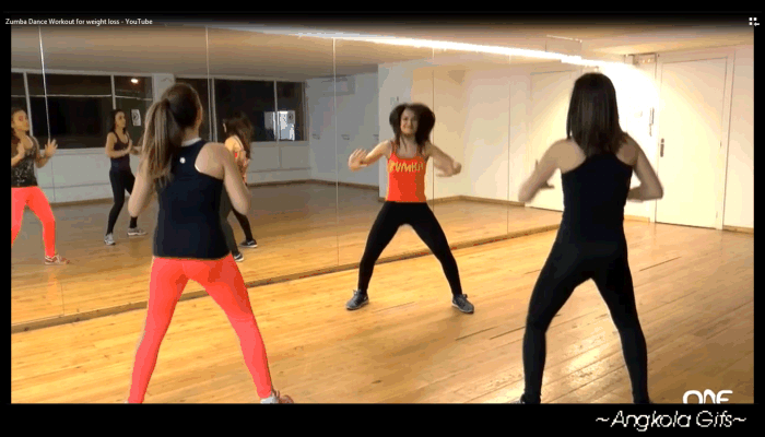 Animation Wallpaper: Animasi Tari / Senam Zumba - Gif