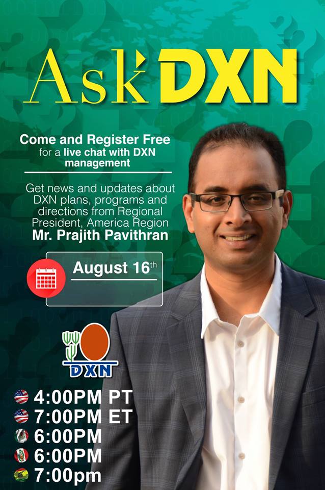 Welcome to the DXN Fans Blog