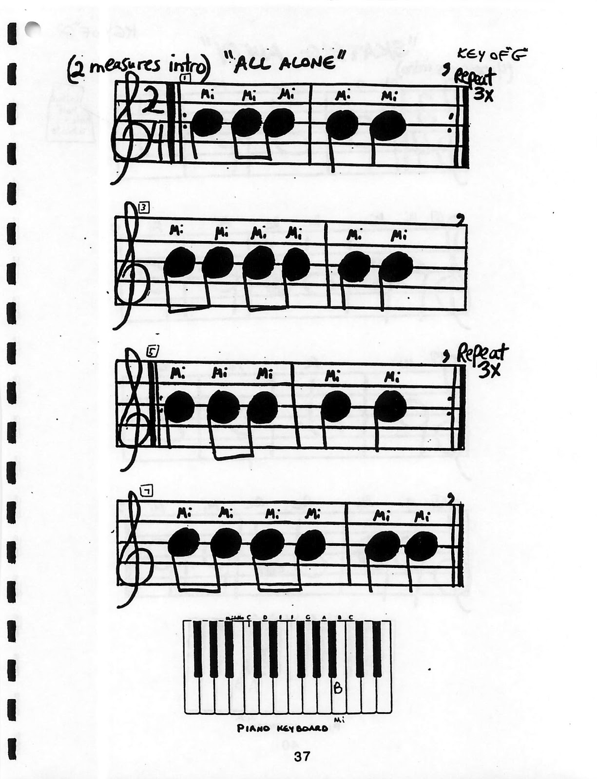 Miss Jacobson's Music: BEGINNING RECORDER PACKET #3