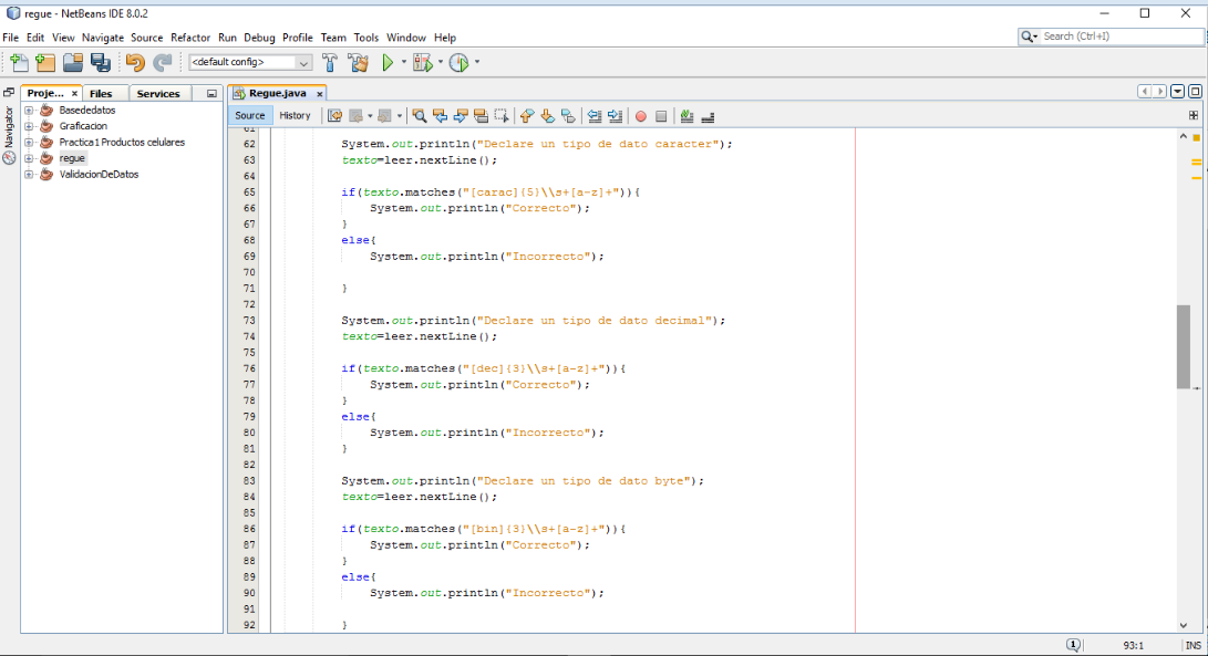 Expresiones Regulares Java