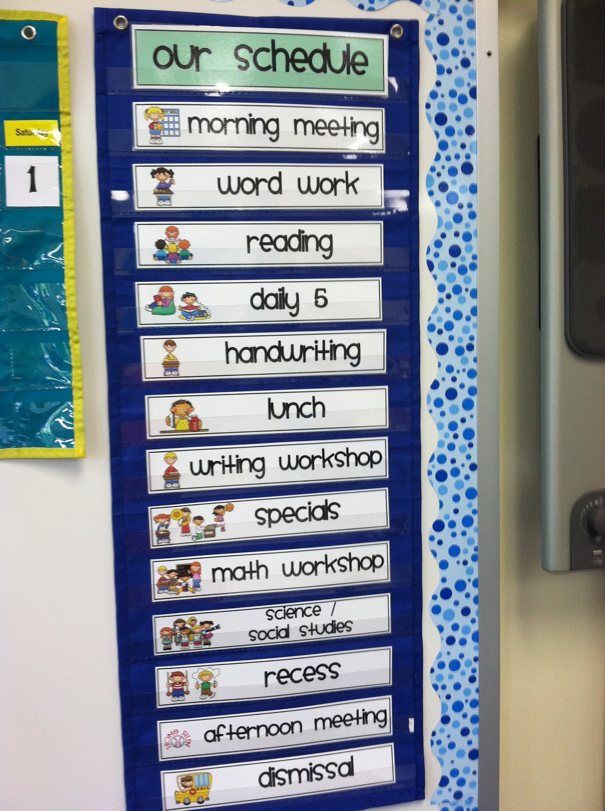 Daily Schedule Cards, Again! - Fun and Fearless in First