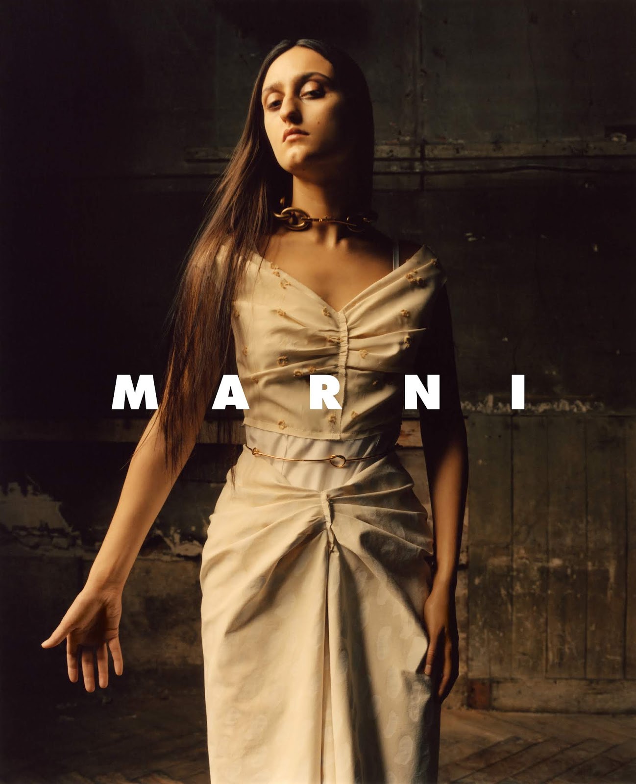 Marni: Ad Campaign Spring/Summer 2019: Jess Maybury by Jamie Hawkesworth