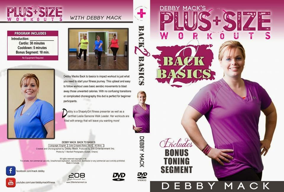 EmpowerMoms: Plus Size workouts by Debby Mack! BRAND NEW for plus size ...