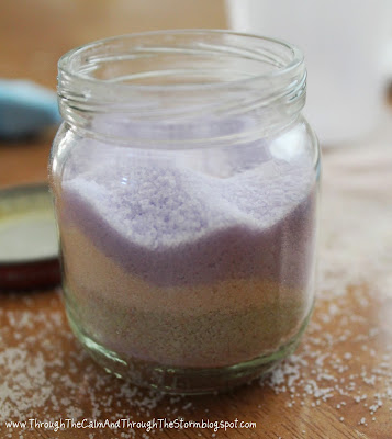 Through the Calm and Through the Storm: Layered Salt Art