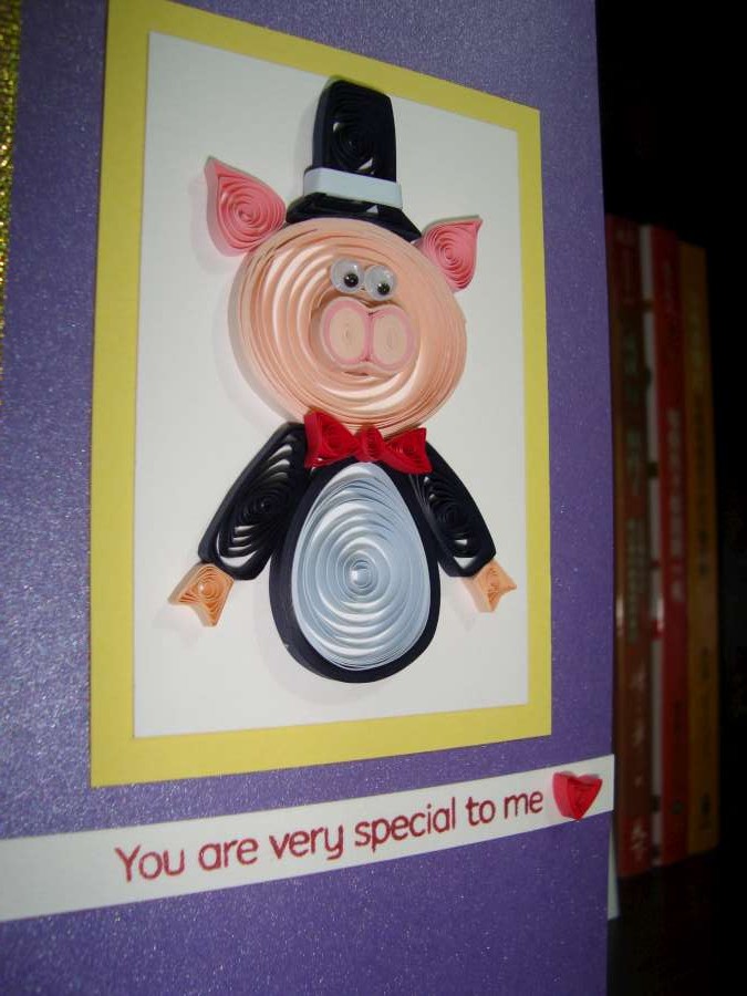 Quilled Pig