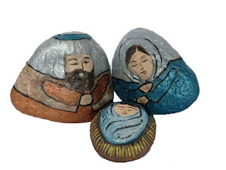 Painting Rock & Stone Animals, Nativity Sets & More: Unique Painted ...