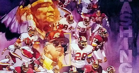 Pro Football Journal Presents: NFL Art: 1991 Washington Redskins