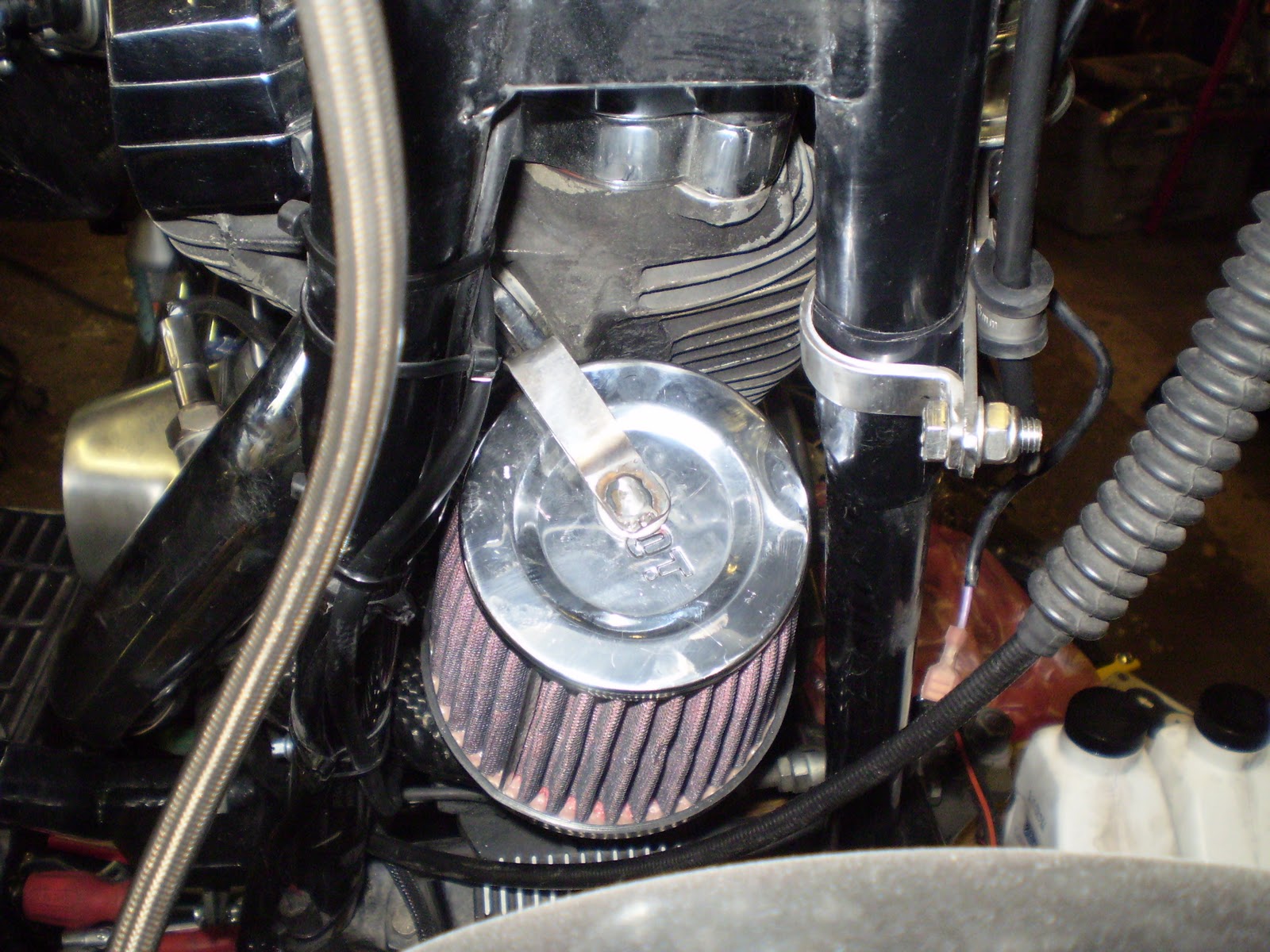 motomatin projektit: DIY injection for Harley FLH