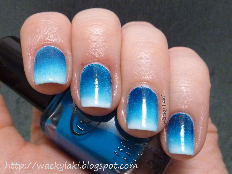 Wacky Laki: Sunday Stamping using Multiple Stamps Over a Gradient