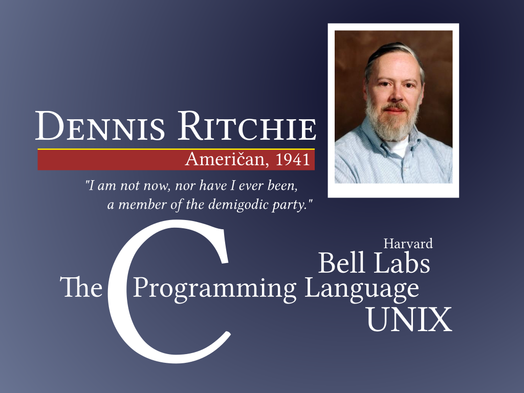 poxyvoxy: DeNNis RiTcHiE