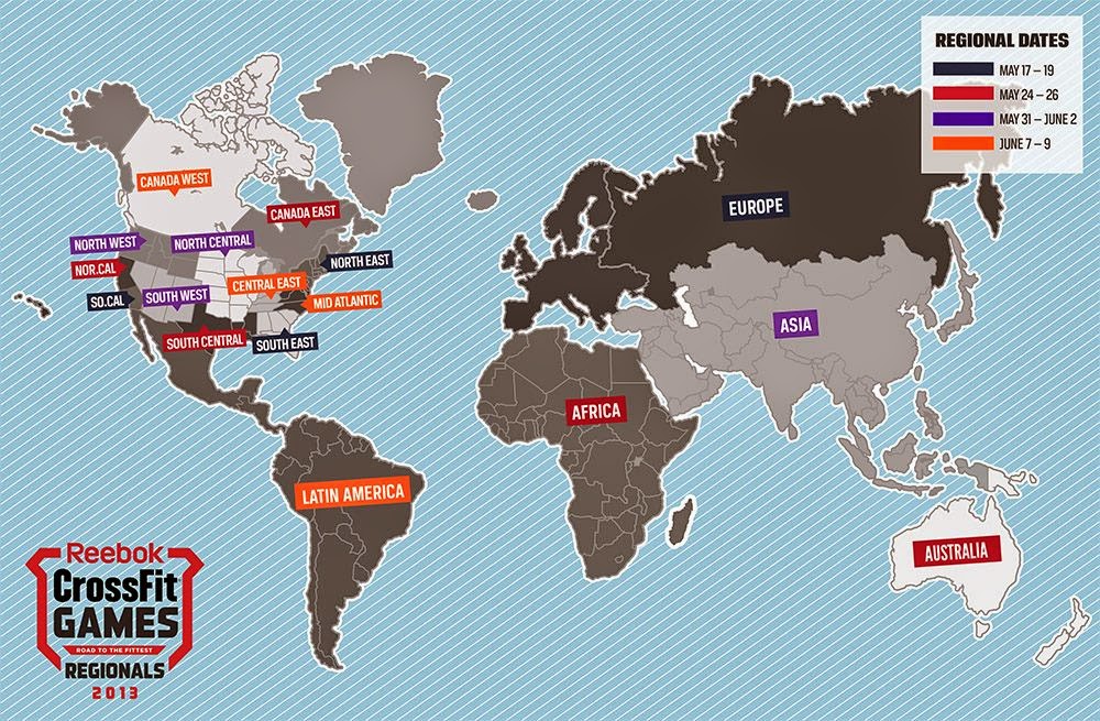CrossBox Tour : Des Opens vers les Regionals CrossFit 2014