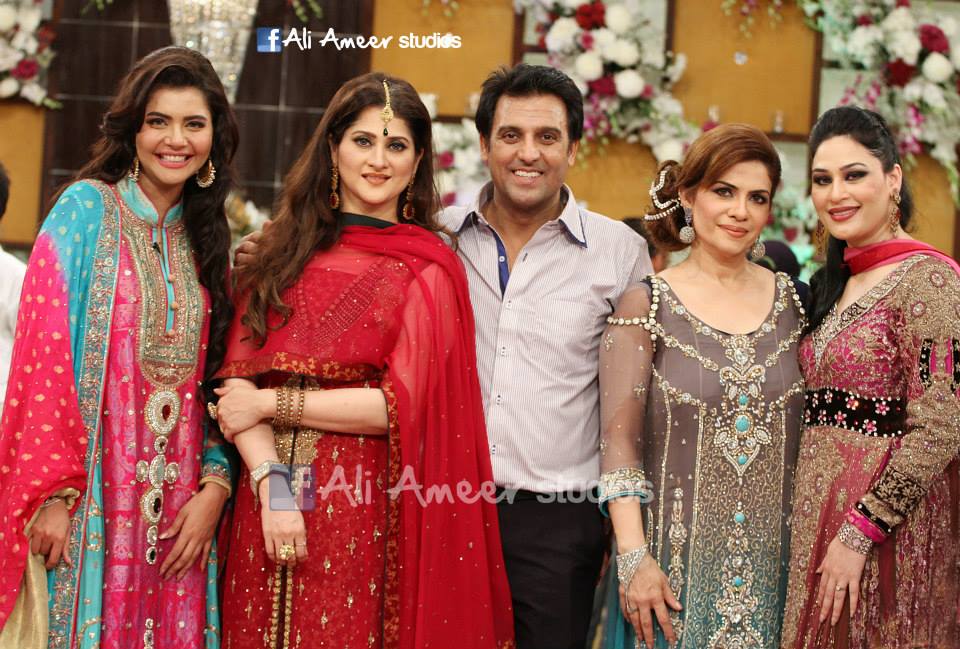 Jan Rambo with his wife sahiba in morning show photos gallery,Jan rambo ...