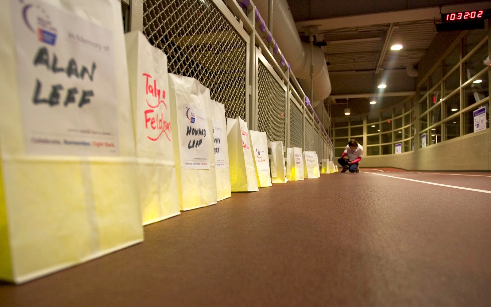 Mark Kodiak Ukena: Relay for Life: Luminaria and "Fight Back" Ceremonies