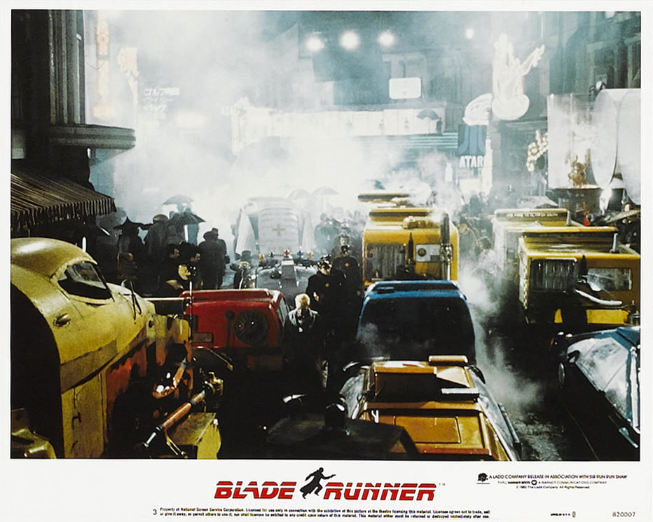 The Celluloid Highway: Lobby Card Collection - Blade Runner (1982)