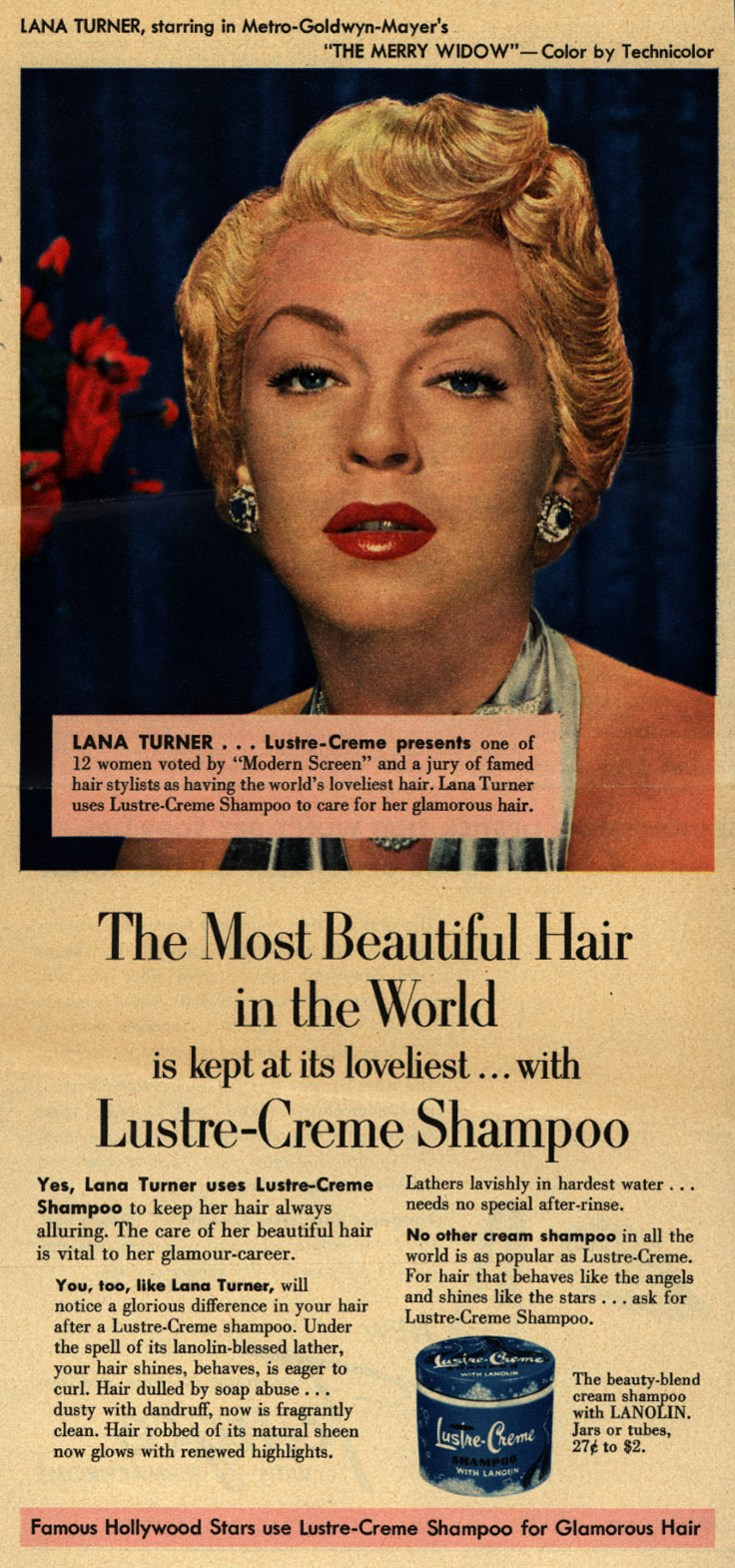 Lustre Creme Shampoo, casi mas estrellas que el firmamento