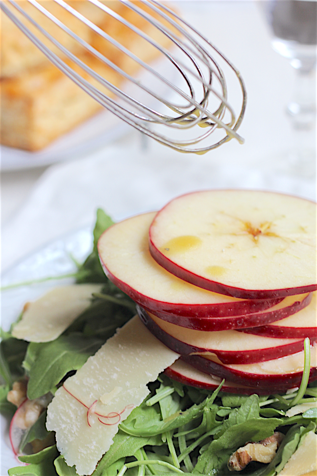 Savor Home: STACKED APPLE, PARMESAN, AND WALNUT SALAD...