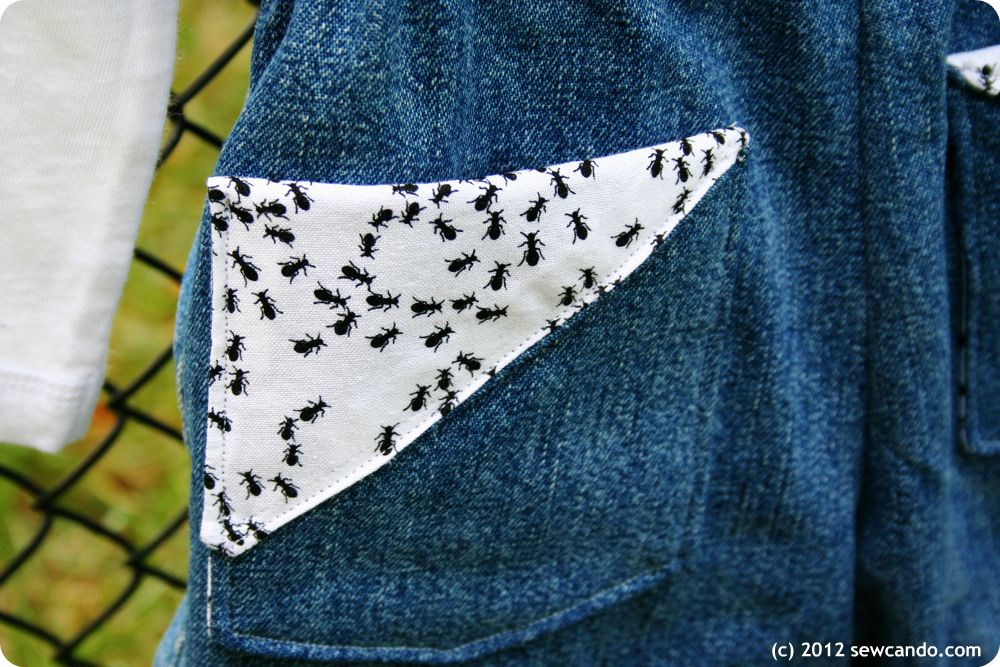 Sew Can Do: Who's Got Ants In Their Pants? A Lined Pants Tutorial