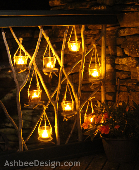 Ashbee Design: DIY Mini Lanterns for Tea Lights