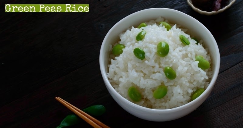 Nipponkitchen: ข้าวหน้าถั่วแระญี่ปุ่น (Japanese Green Peas Rice / Mame ...