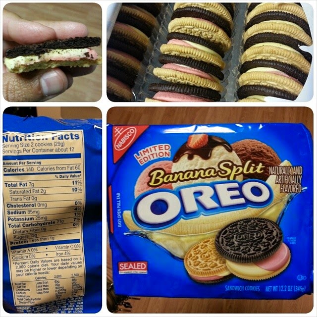 Shannon's Lightening the Load: Limited Edition Banana Split Oreo's