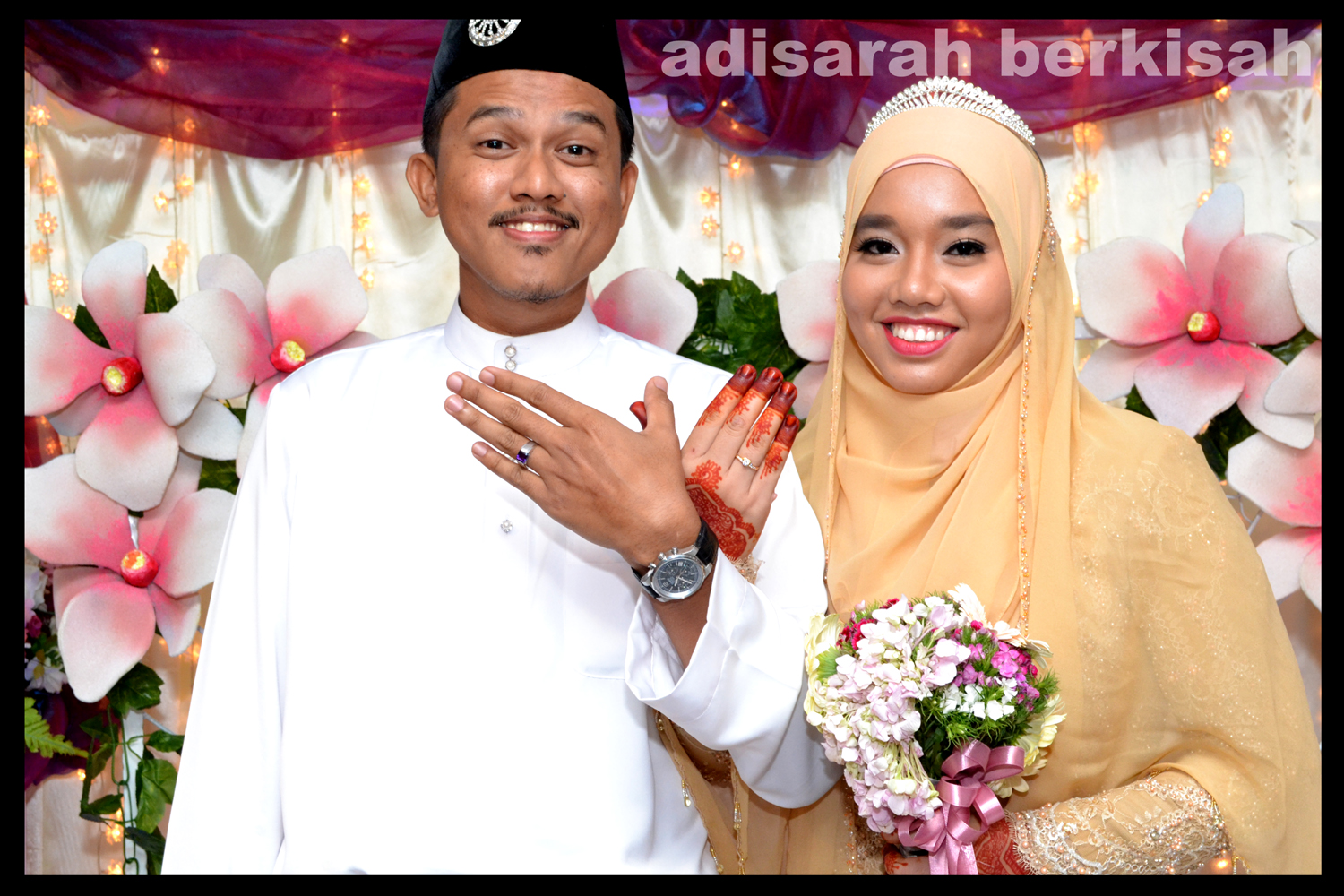 adisarah berkisah: Rusydi + Atika: Sandiwara pelamin