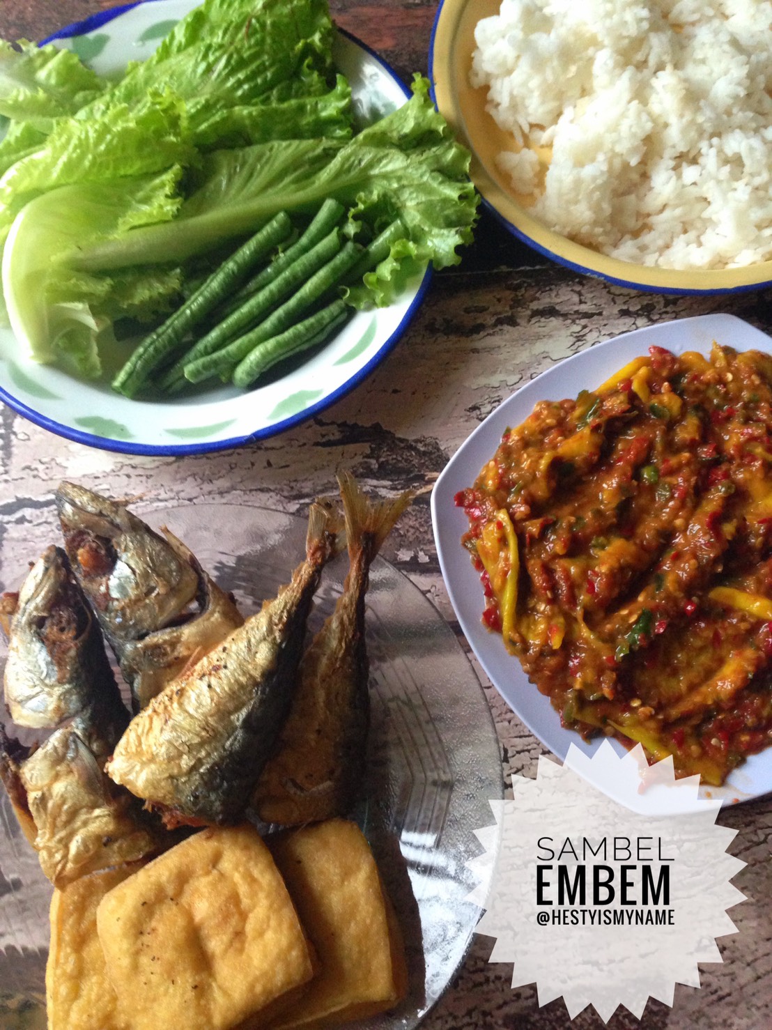 Resep Sambel Embem