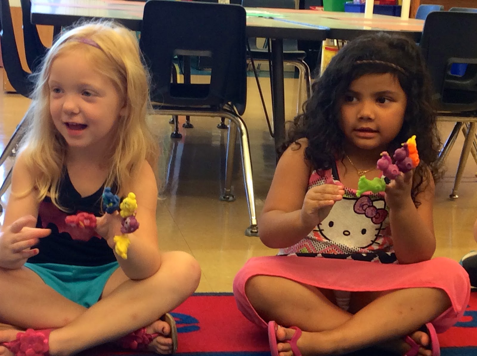 Atonement Lutheran Preschool: Five Little Monkeys finger play fun