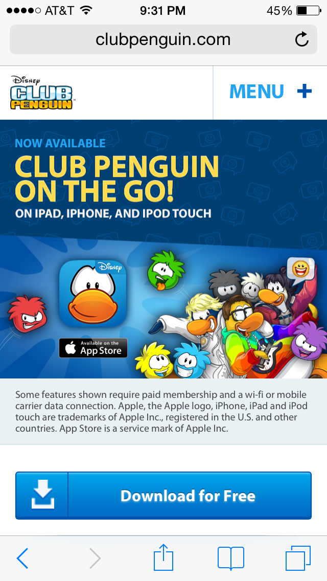 Club Penguin’s App Comes To iPhone and iPod Touch; Adds Puffles – Club ...