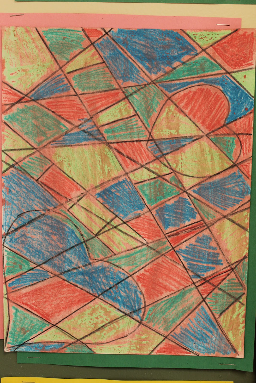 The Elemental Art Room: Cubist Hearts (Paul Klee)