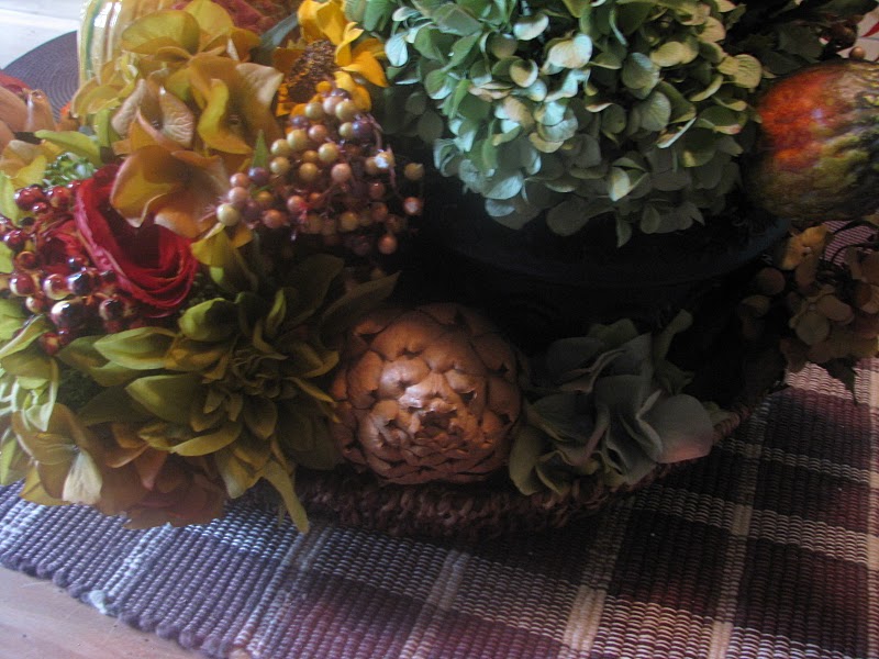Designs by Pinky: ~~~Nature's Bounty Centerpiece~~~