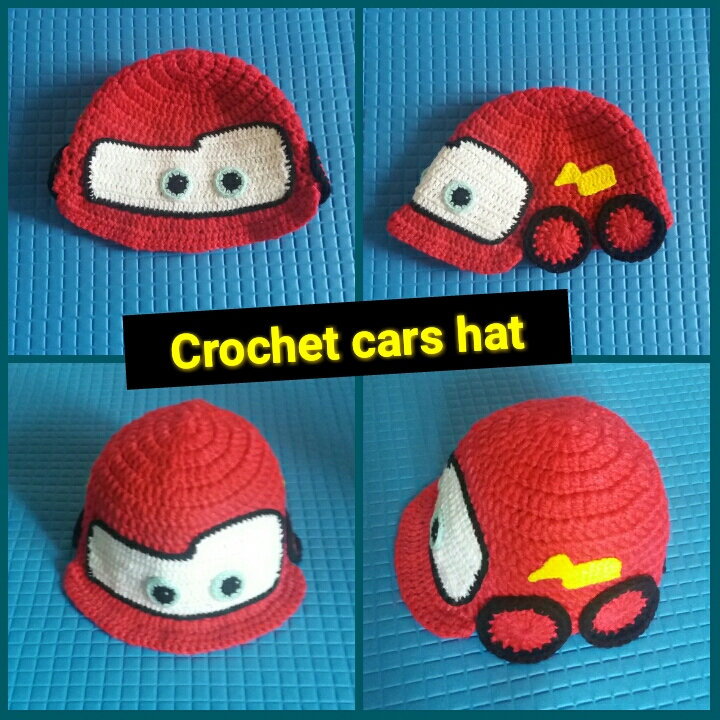 Welcome to TdcCrafts !: Crochet Cars hat