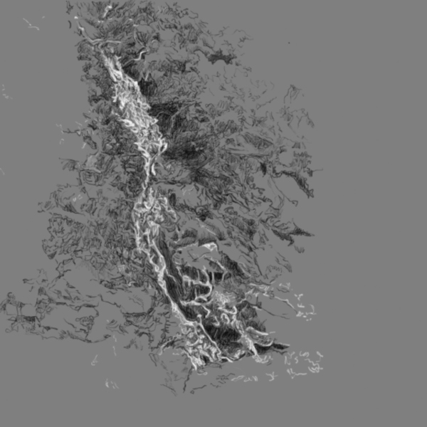 Being Emotionally Impelled: Preliminary Drawing - Pinware River 2 ...