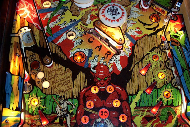 MONSTER BRAINS: Pinball Machines - Devils and Demons