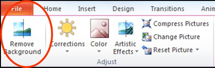 Digital Tools for Teachers: Using Powerpoint to Remove Backgrounds