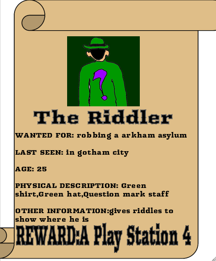 Lorenzo: The Wanted Riddler