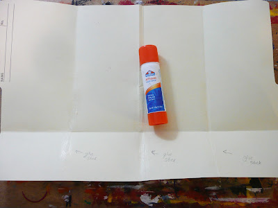 that artist woman: Aztec File Folder books